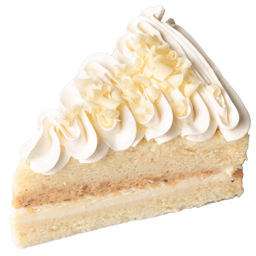 Dulce de Leche & Walnuts Cake Slice - (Fatia de Doce de Leite com Noze ...